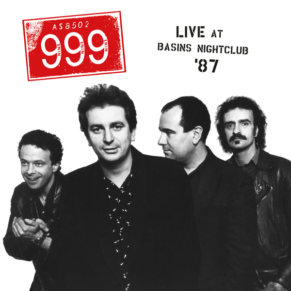 999 - Live At Basins Nightclub '87 - CD Album – Secret Records Limited